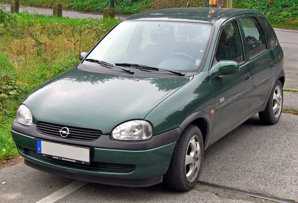 Opel Corsa B (facelift 1997) 1.6i 16V (106 Hp)